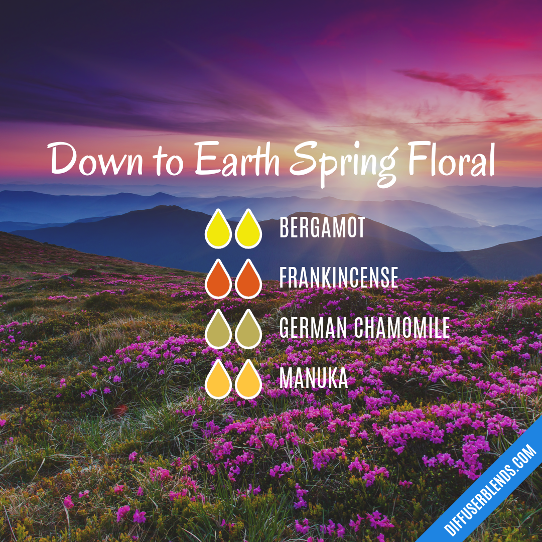 Down to Earth Spring Floral | DiffuserBlends.com