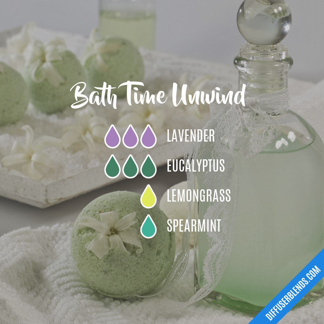 Bath Time Unwind | DiffuserBlends.com