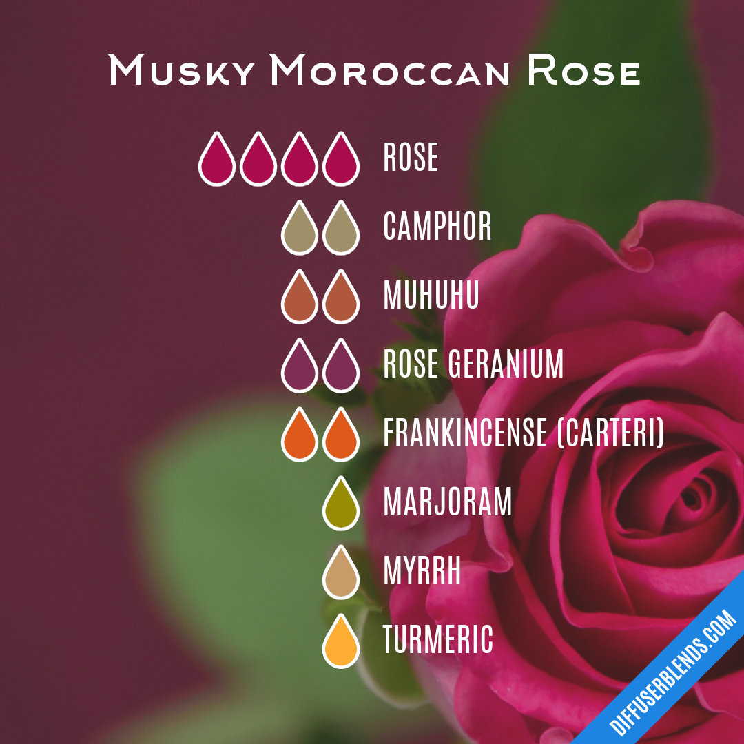 Musky Moroccan Rose | DiffuserBlends.com