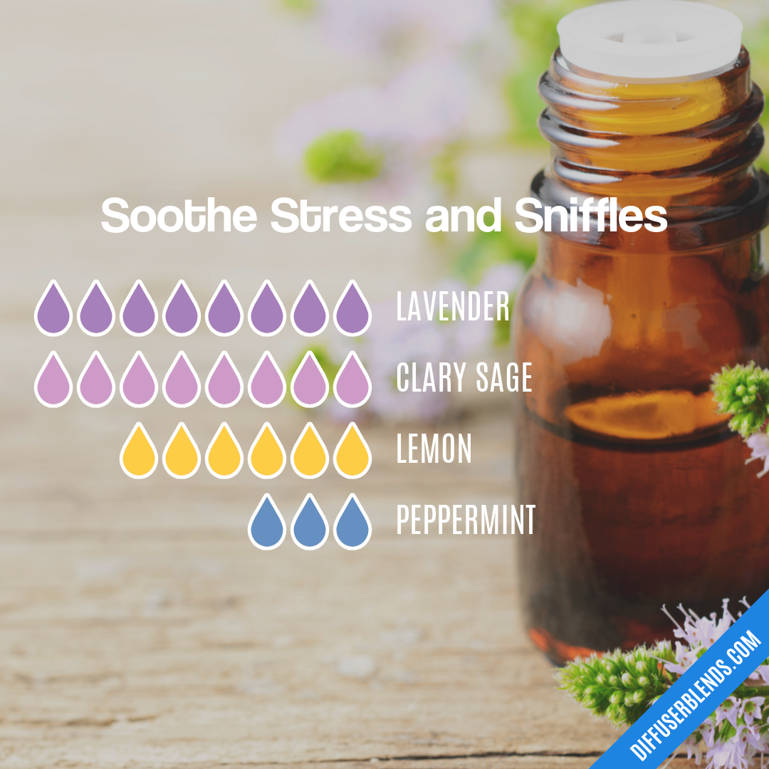 Soothe Stress and Sniffles | DiffuserBlends.com