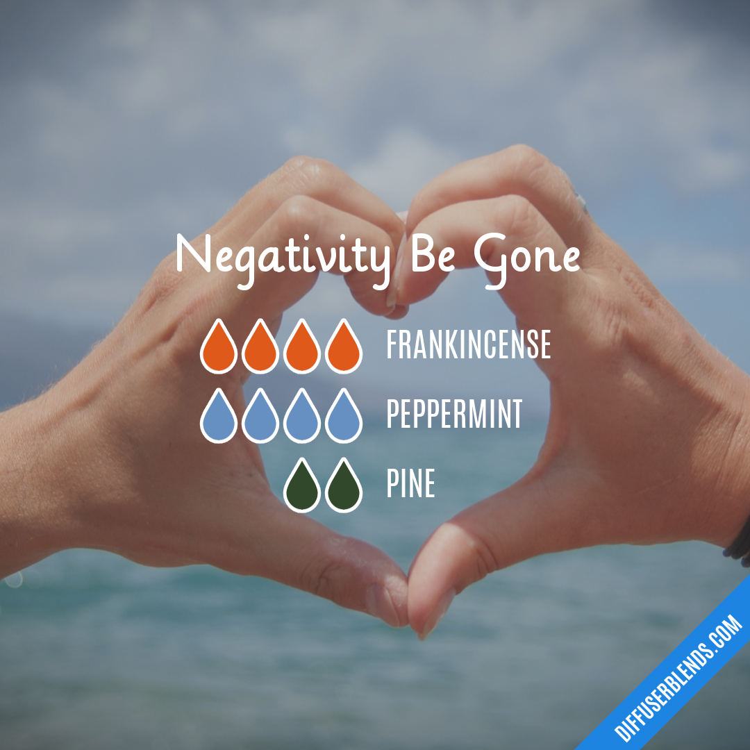 Negativity Be Gone | DiffuserBlends.com
