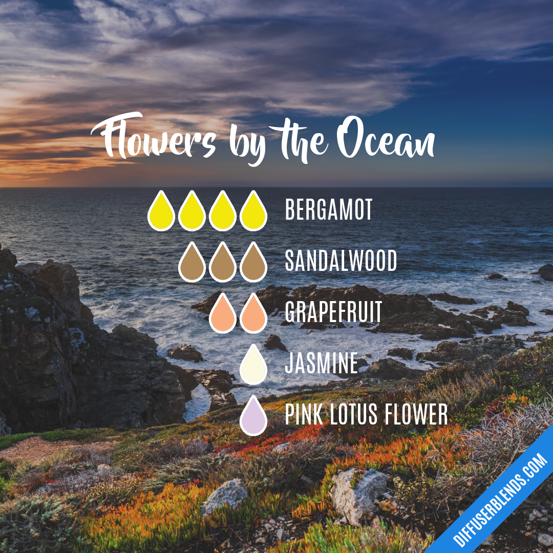 Flowers by the Ocean | DiffuserBlends.com