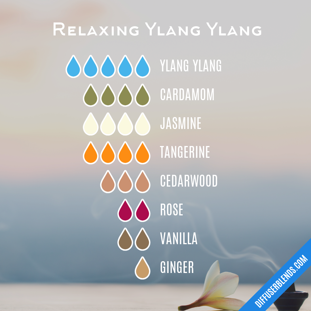 Relaxing Ylang Ylang | DiffuserBlends.com