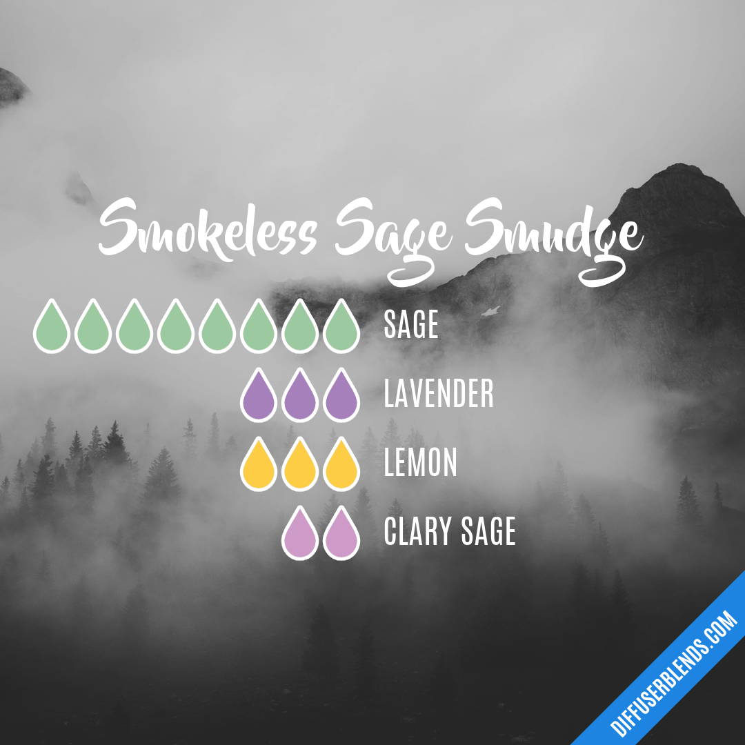 Smokeless Sage Smudge | DiffuserBlends.com