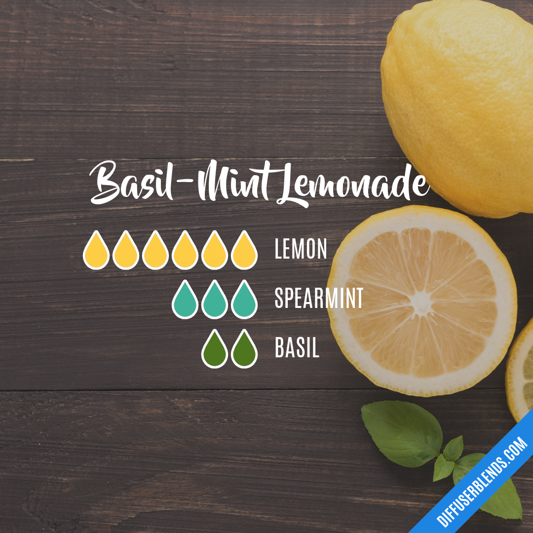 Basil-Mint Lemonade | DiffuserBlends.com