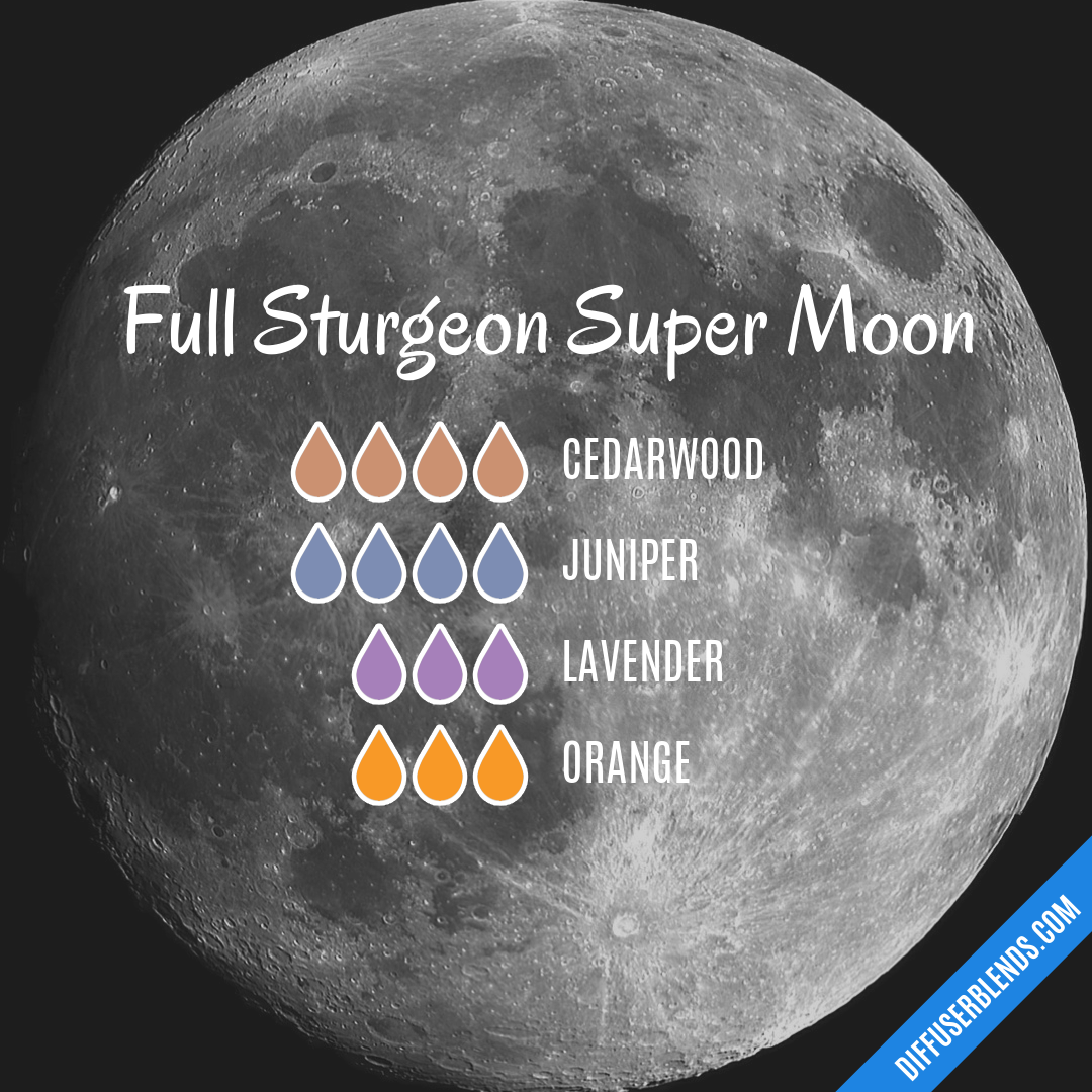 Full Sturgeon Super Moon | DiffuserBlends.com