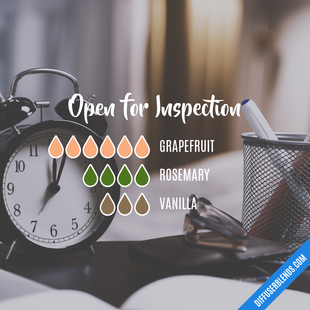 Open for Inspection | DiffuserBlends.com