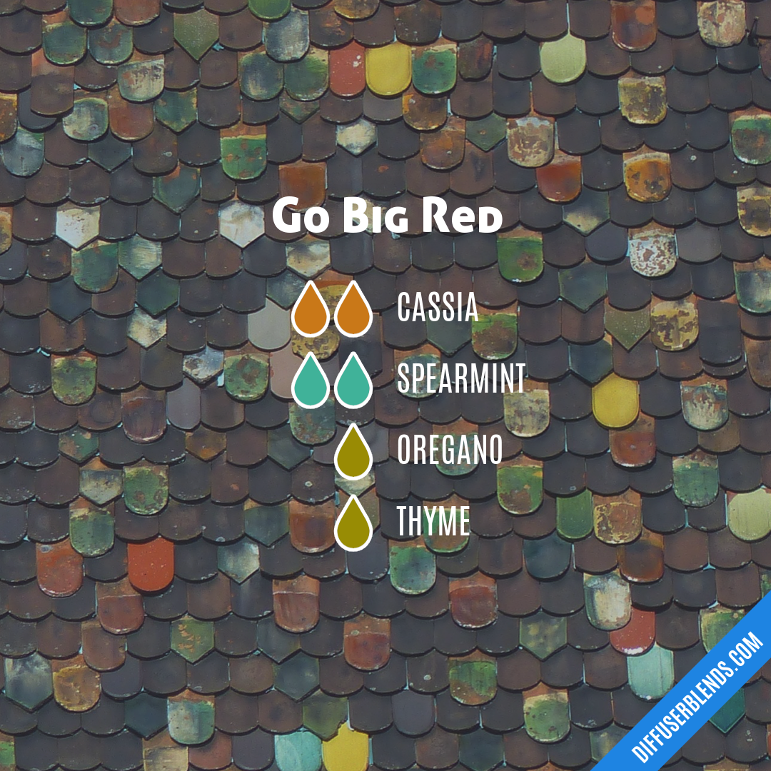 Go Big Red | DiffuserBlends.com