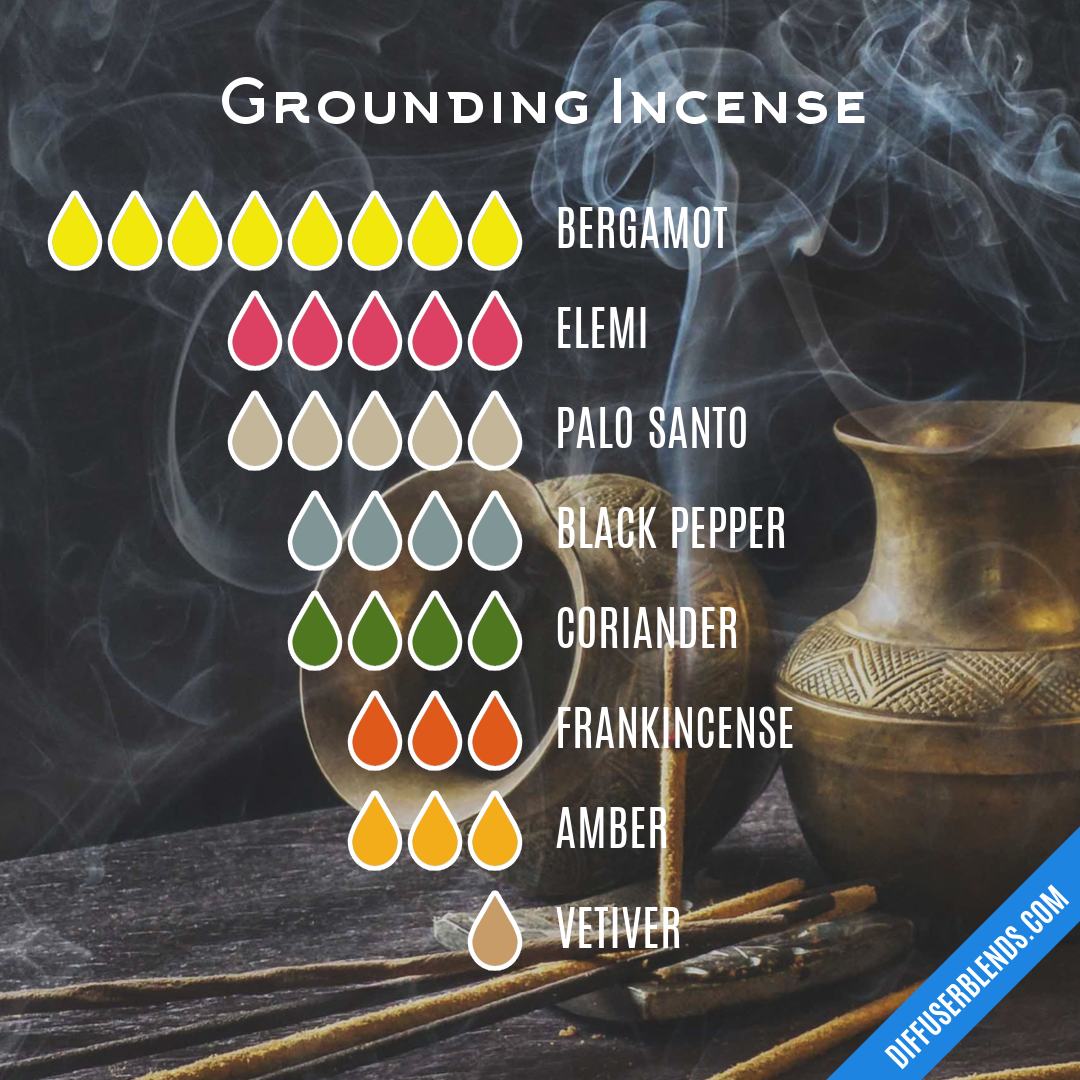 Grounding Incense | DiffuserBlends.com
