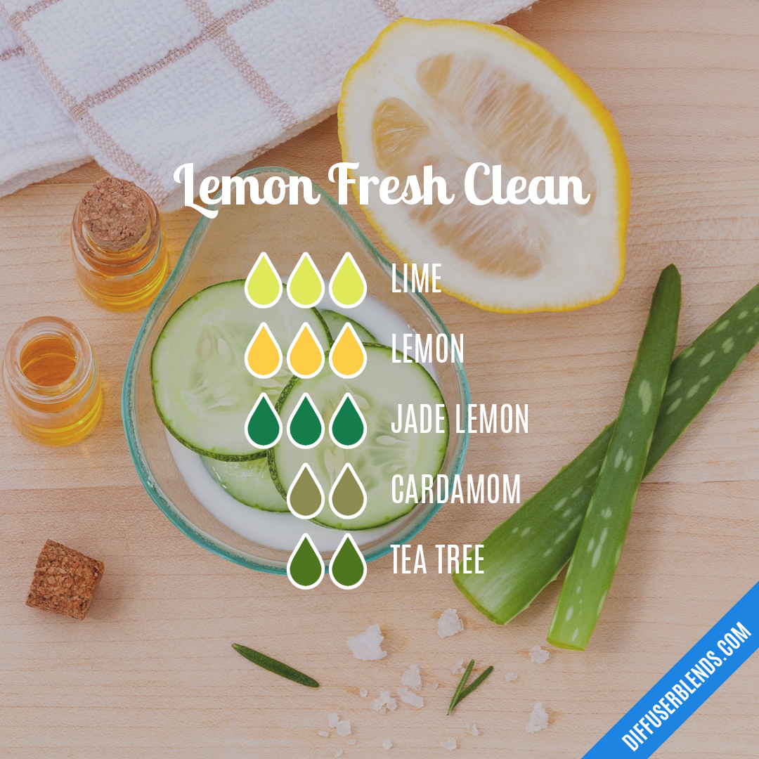 Lemon Fresh Clean | DiffuserBlends.com