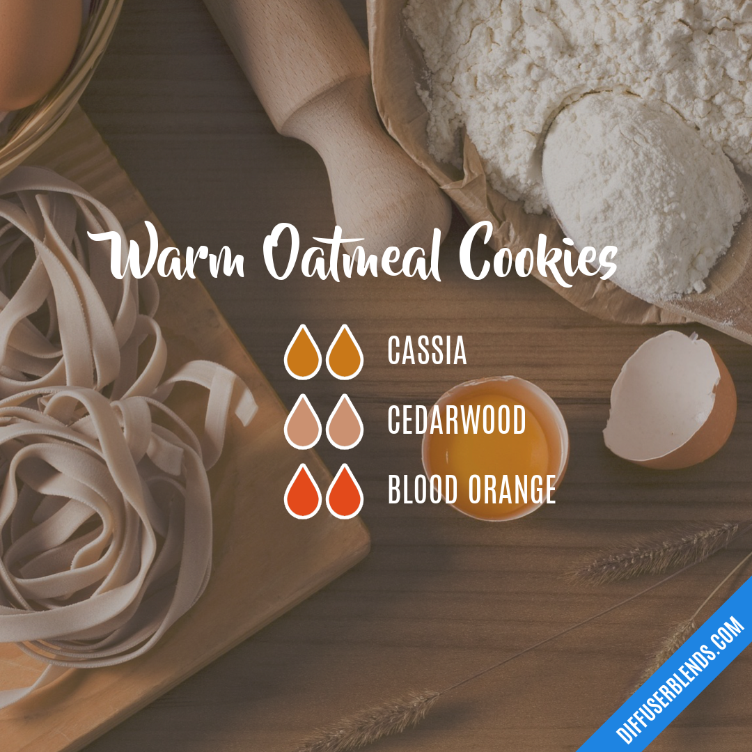 Warm Oatmeal Cookies | DiffuserBlends.com