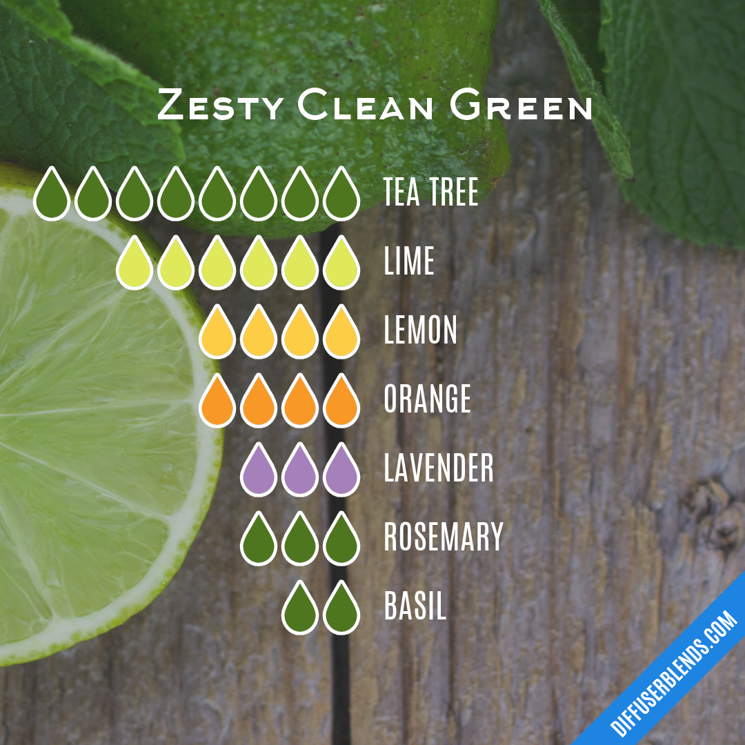 Zesty Clean Green | DiffuserBlends.com