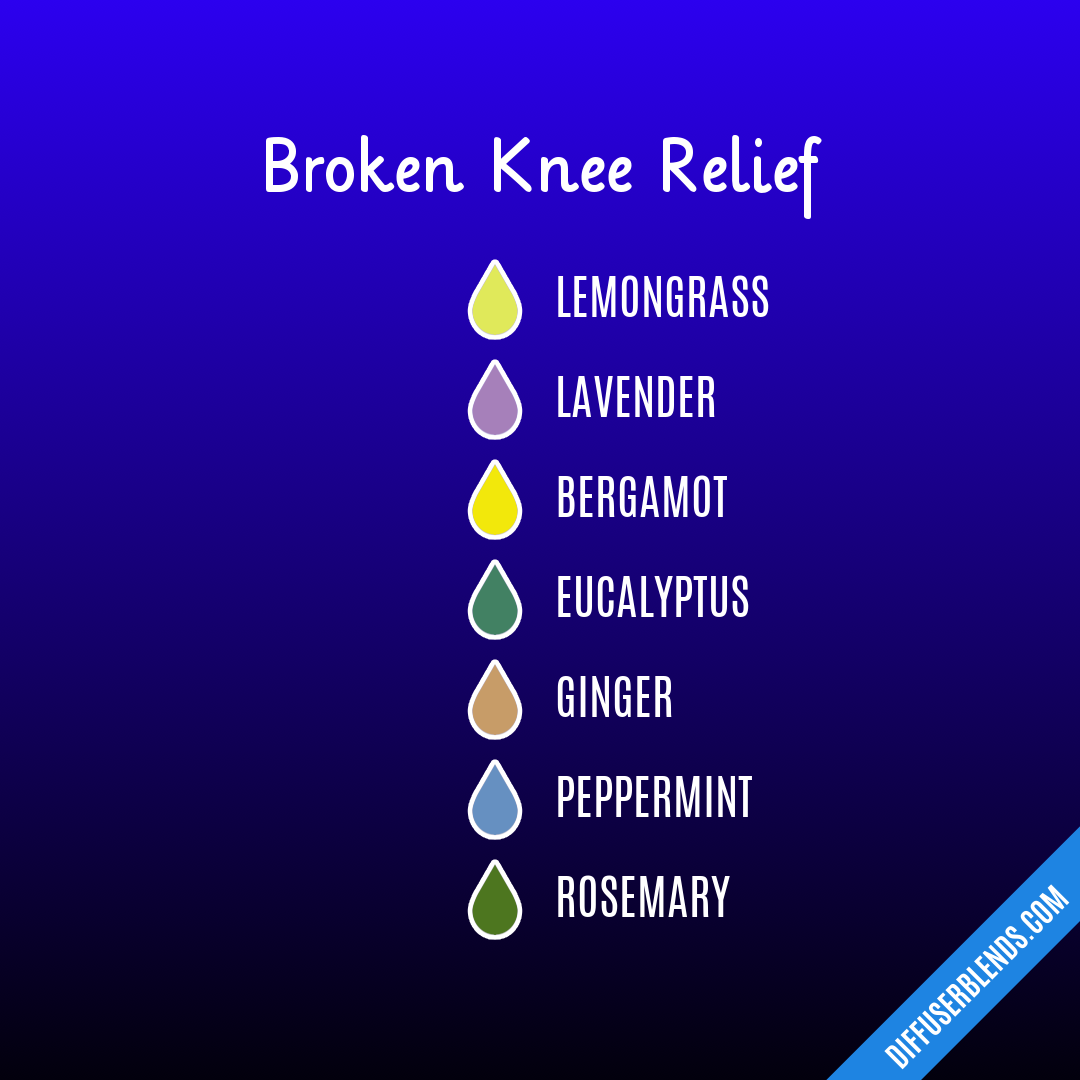 Broken Knee Relief | DiffuserBlends.com