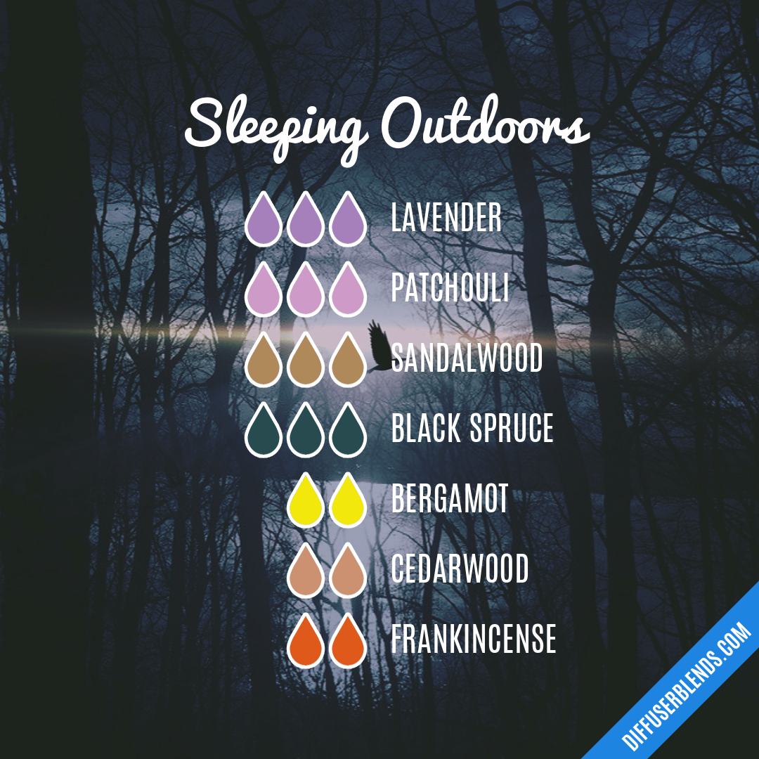 Sleeping Outdoors | DiffuserBlends.com