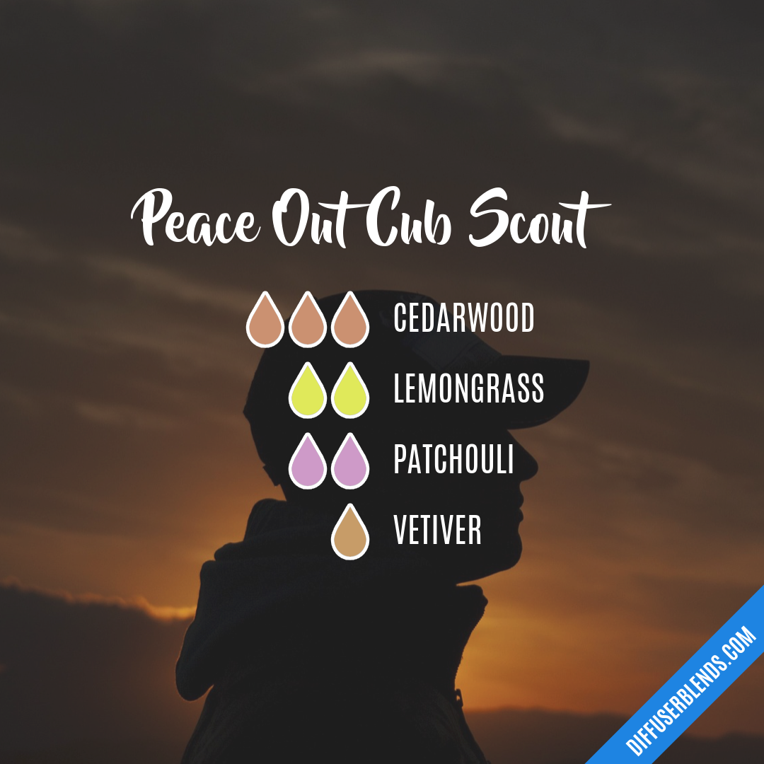 Peace Out Cub Scout | DiffuserBlends.com
