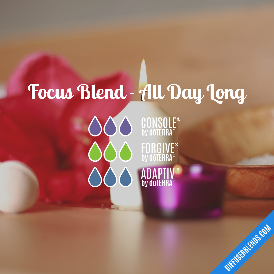 Focus Blend - All Day Long | DiffuserBlends.com