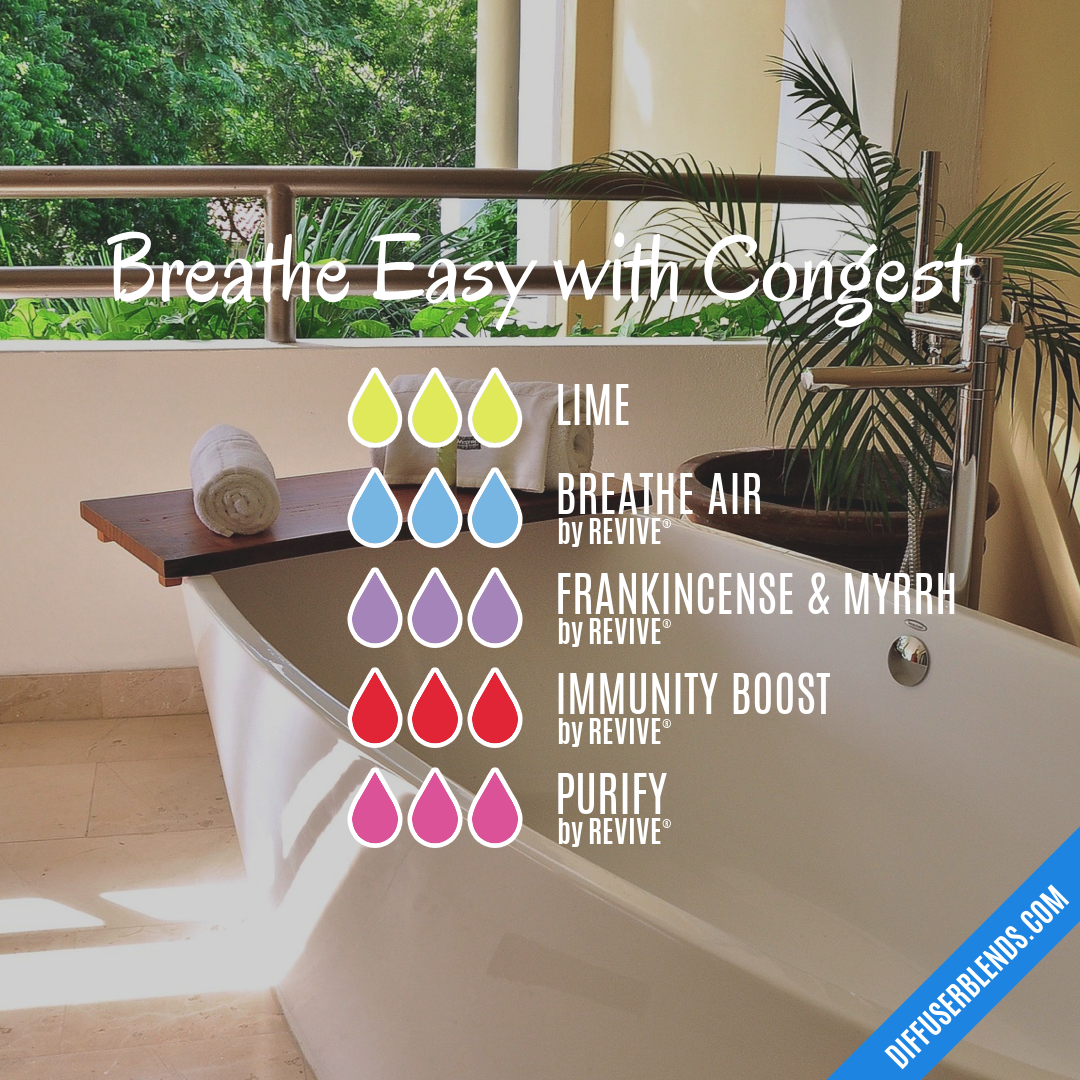 Breathe Easy with Congest | DiffuserBlends.com