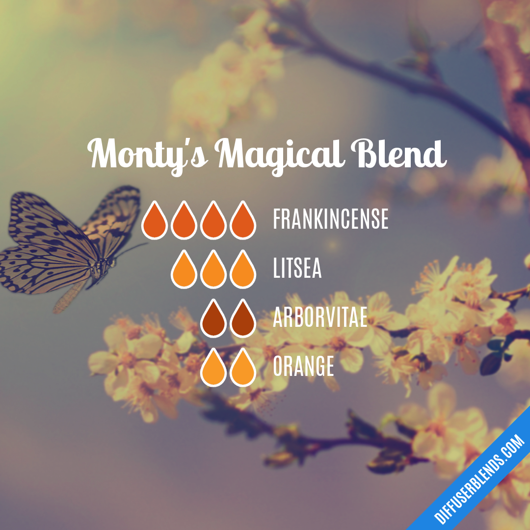 Monty's Magical Blend | DiffuserBlends.com