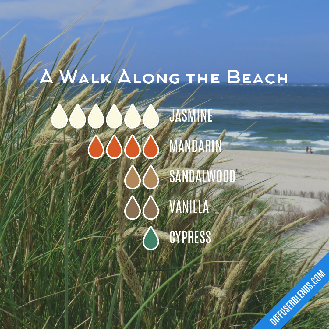 A Walk Along the Beach | DiffuserBlends.com