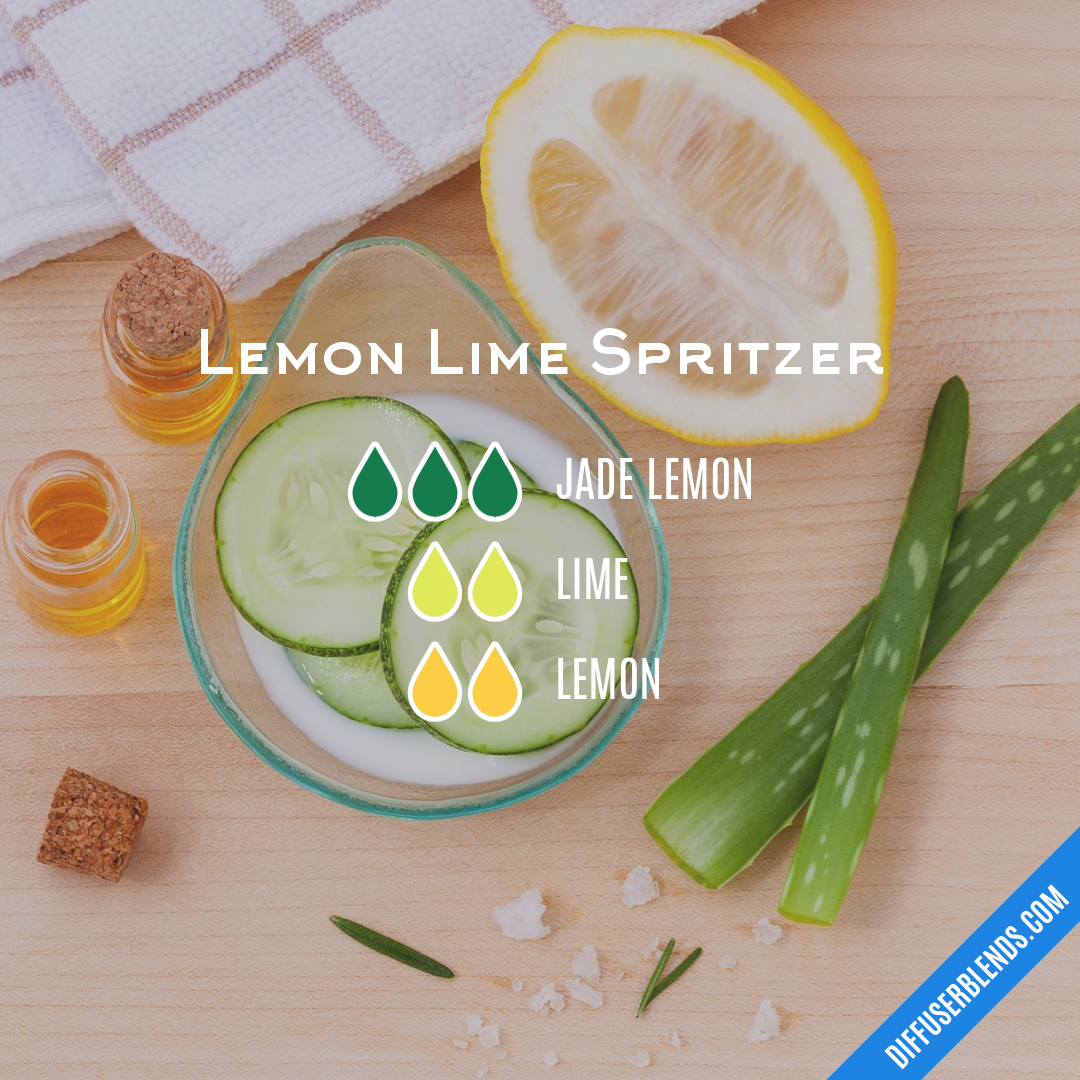 Lemon Lime Spritzer | DiffuserBlends.com