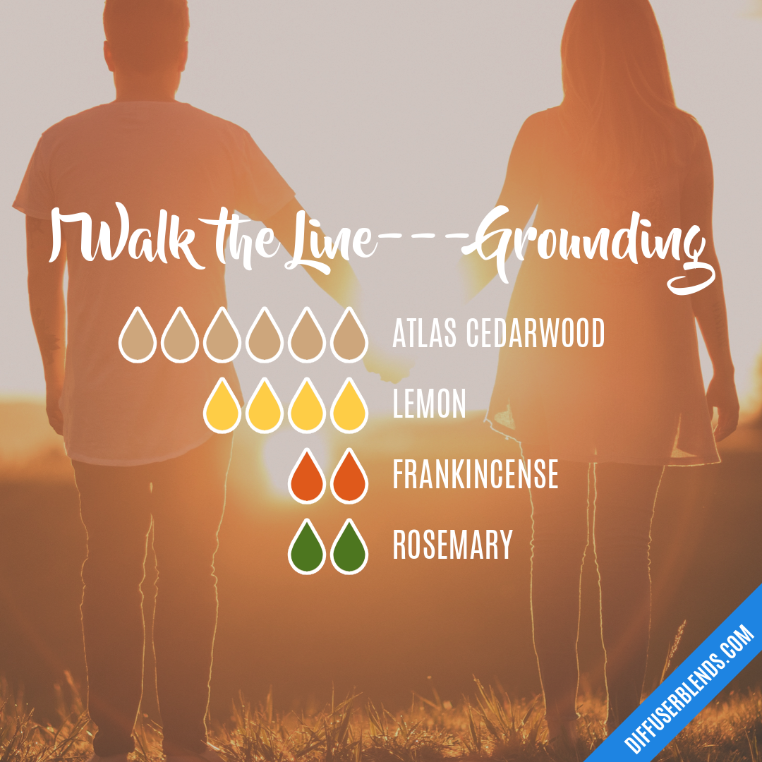 I Walk the Line---Grounding | DiffuserBlends.com