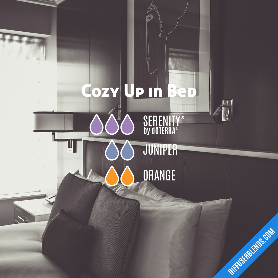 Cozy Up in Bed | DiffuserBlends.com