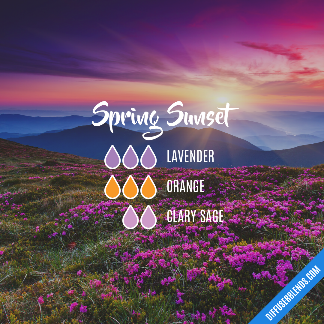 Spring Sunset | DiffuserBlends.com