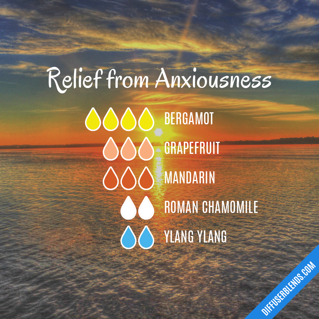Relief from Anxiousness | DiffuserBlends.com
