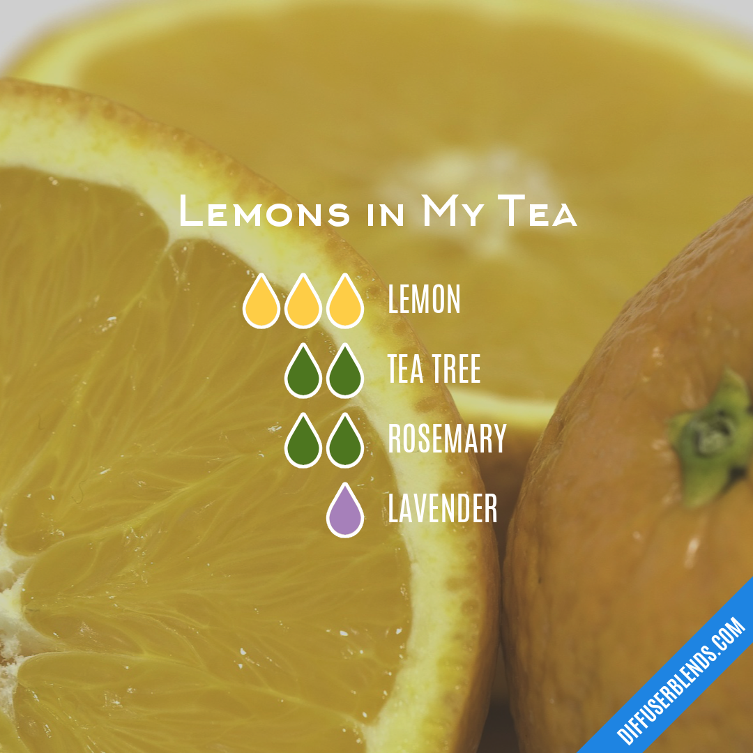 Lemons in My Tea | DiffuserBlends.com