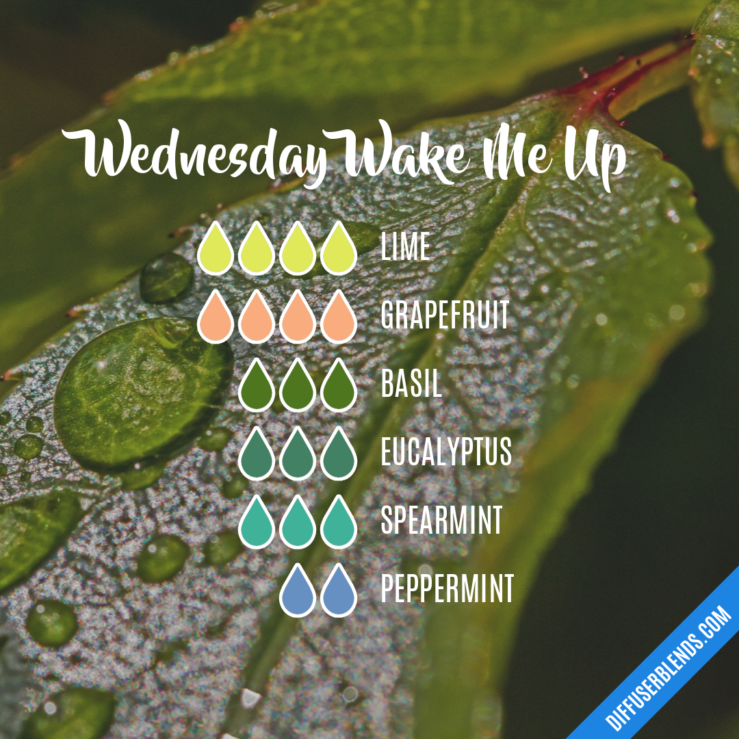 Wednesday Wake Me Up | DiffuserBlends.com