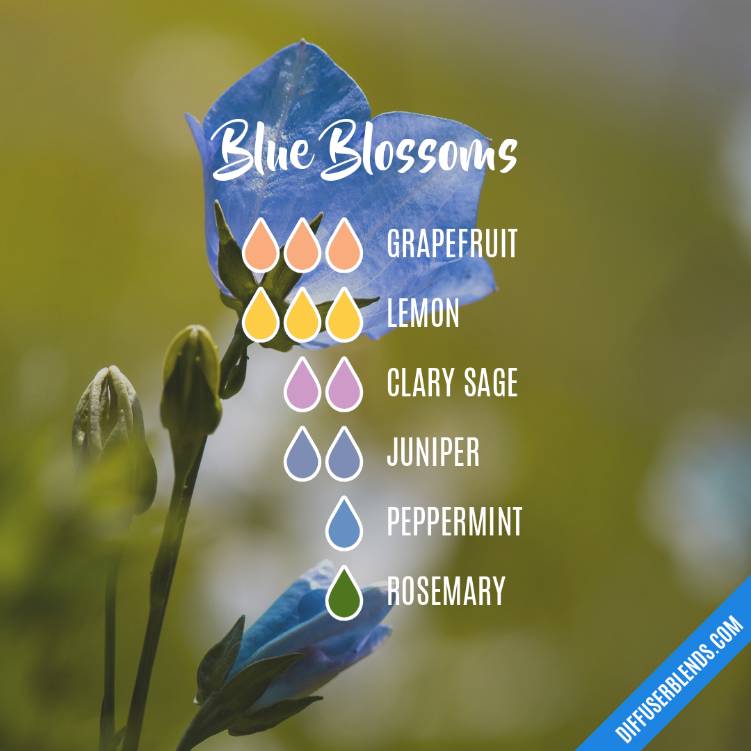 Blue Blossoms | DiffuserBlends.com