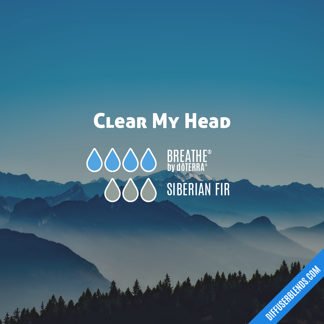 Clear My Head | DiffuserBlends.com