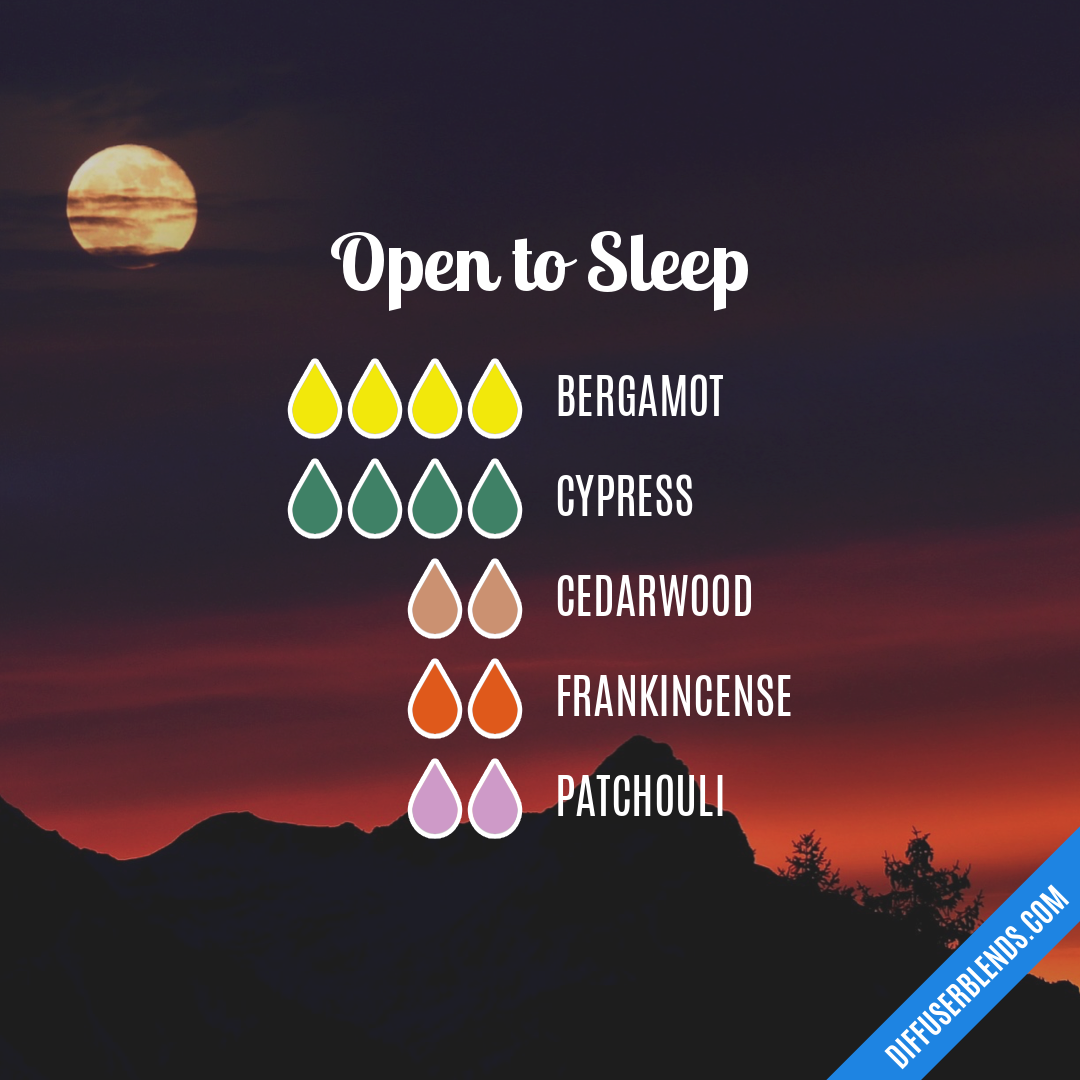 Open to Sleep | DiffuserBlends.com