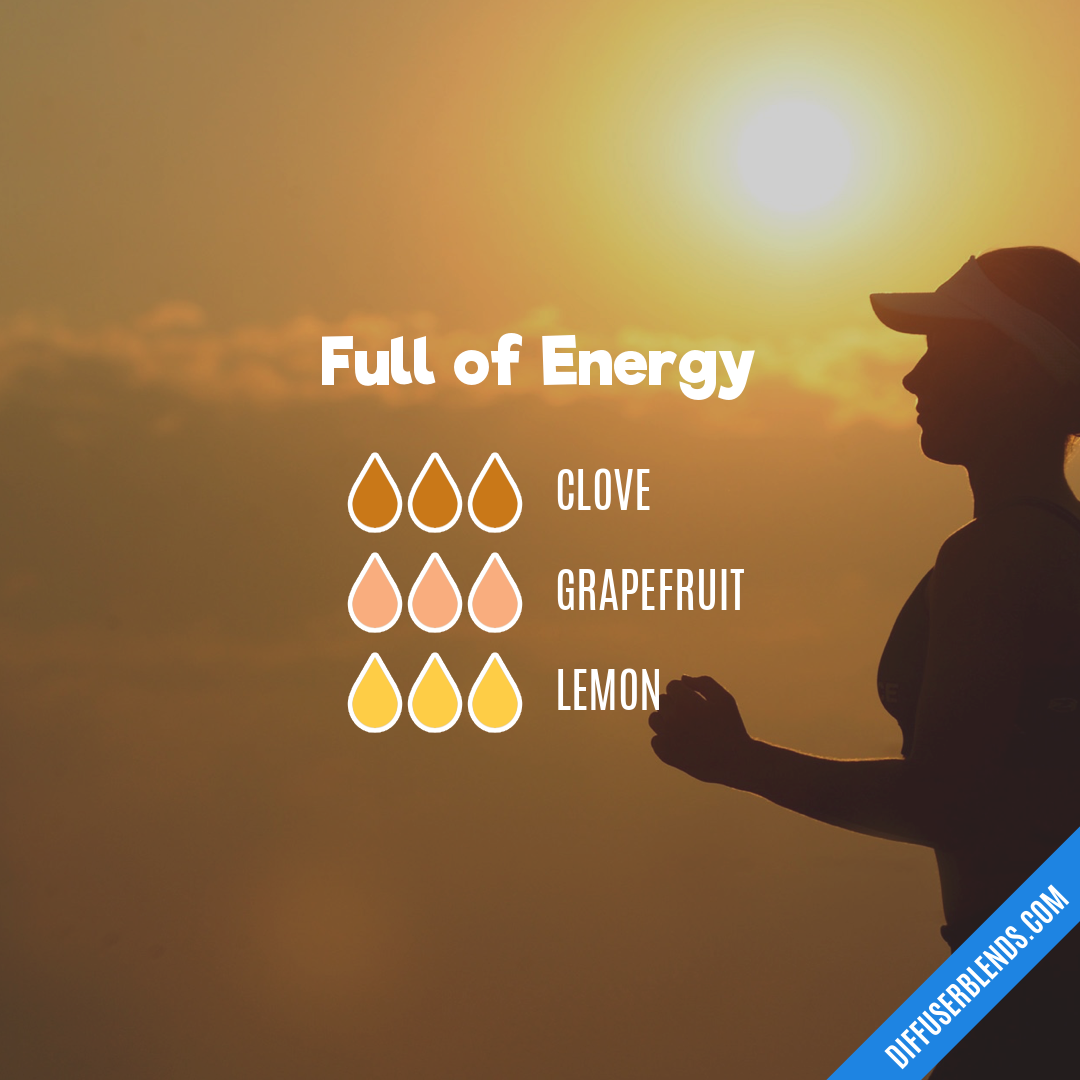 Full of Energy | DiffuserBlends.com