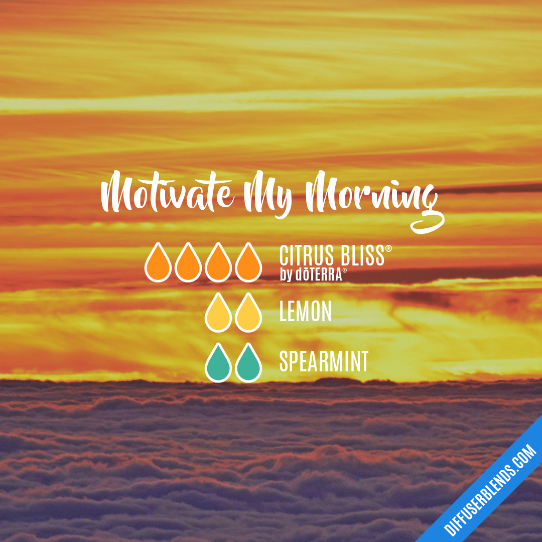 Motivate My Morning | DiffuserBlends.com