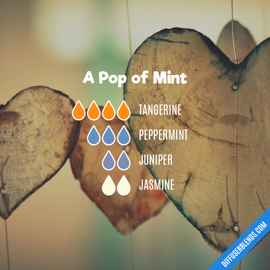 A Pop of Mint | DiffuserBlends.com