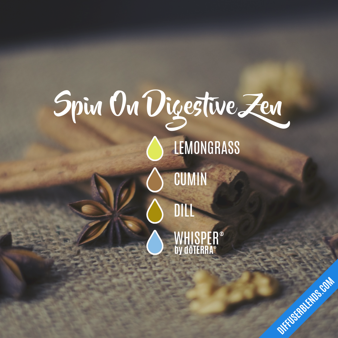 Spin On Digestive Zen | DiffuserBlends.com