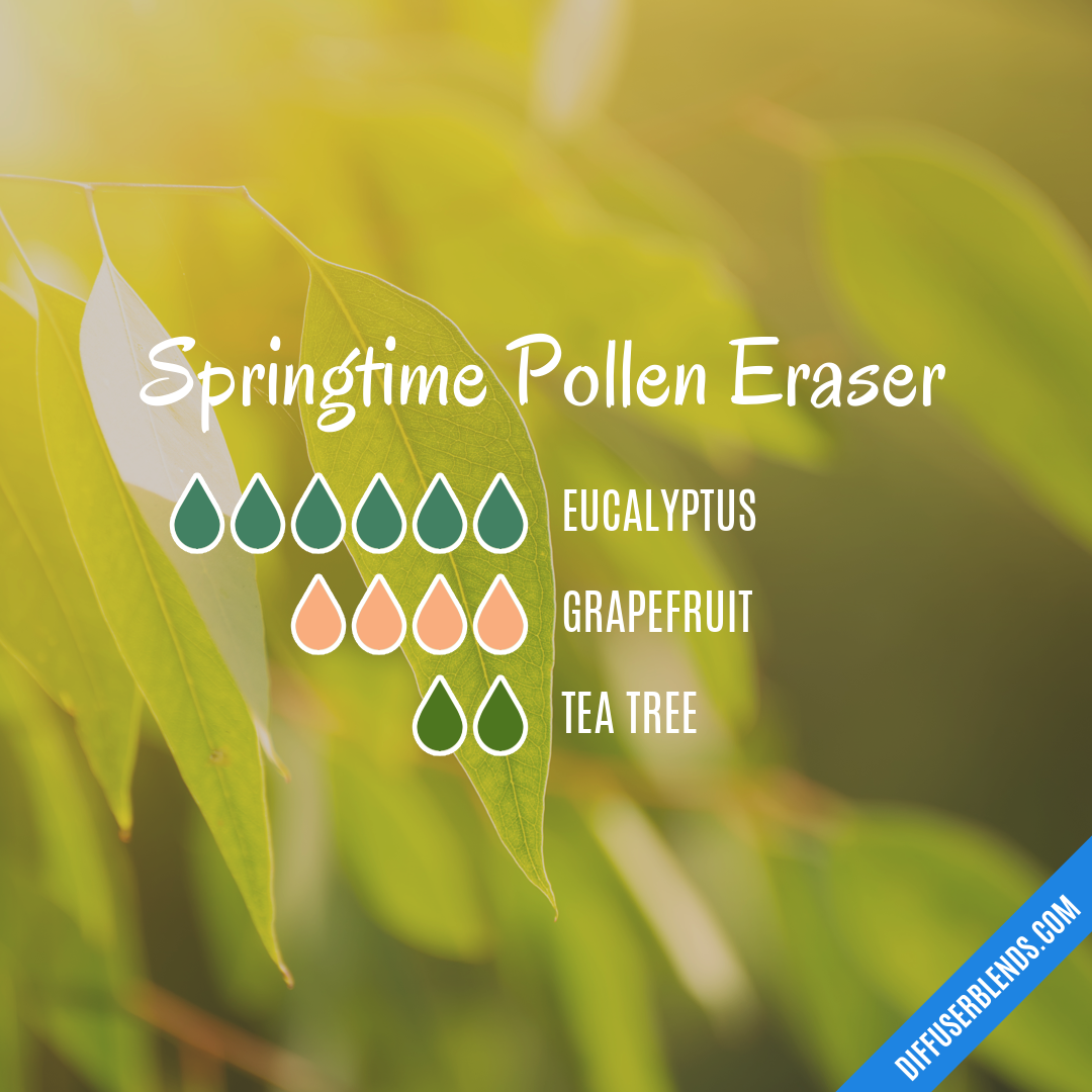 Springtime Pollen Eraser | DiffuserBlends.com