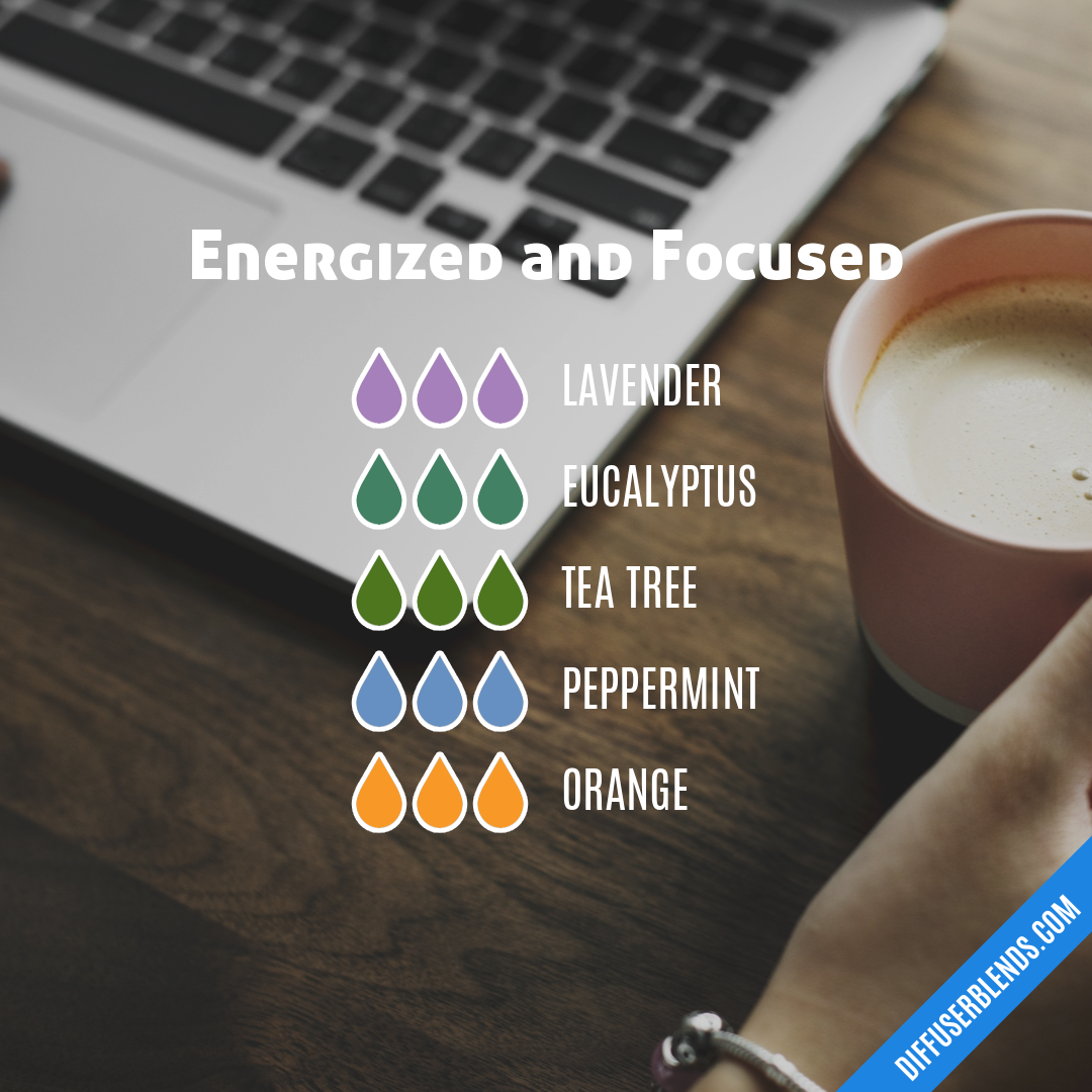 Energized and Focused | DiffuserBlends.com
