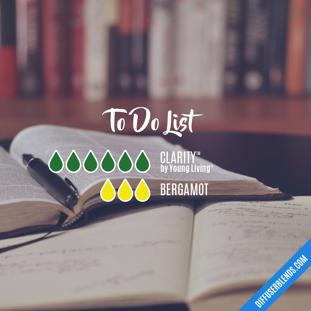 To Do List | DiffuserBlends.com