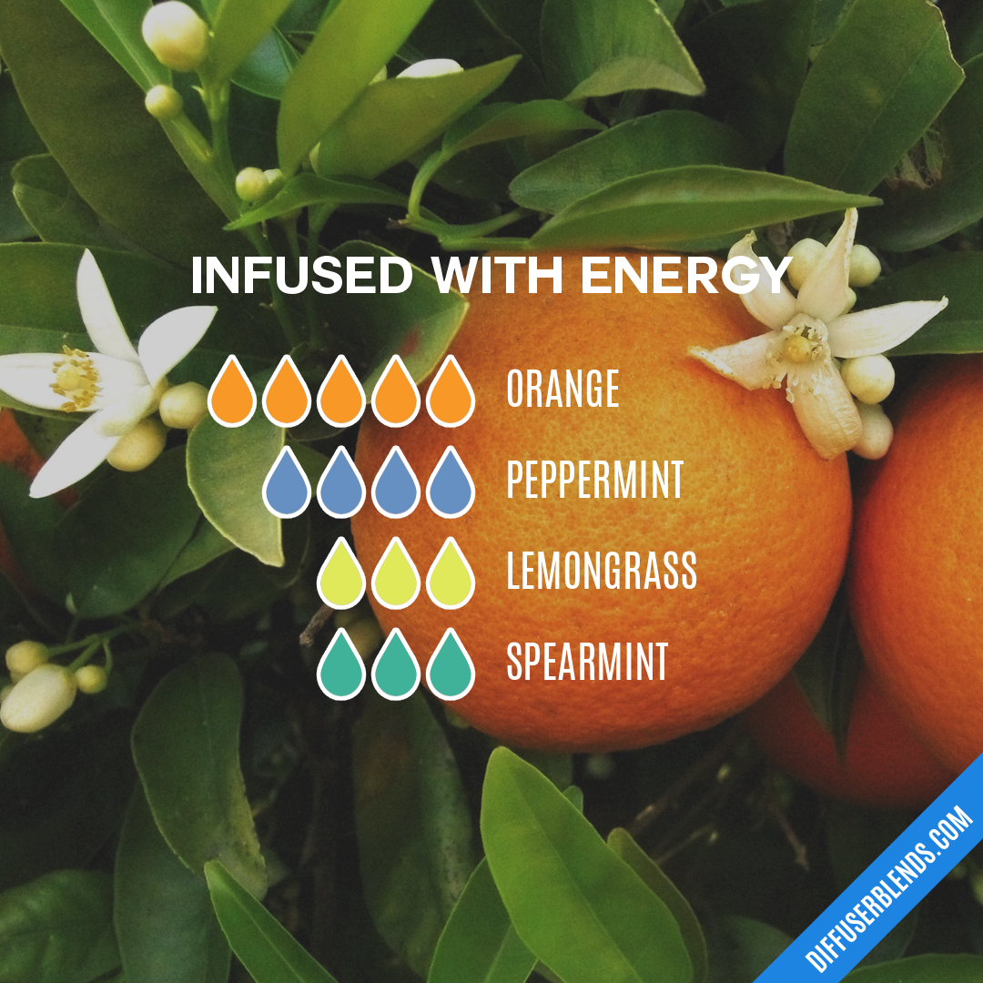 Infused with Energy | DiffuserBlends.com