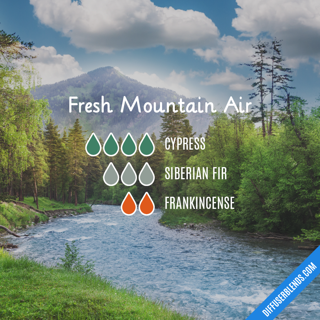 Fresh Mountain Air | DiffuserBlends.com