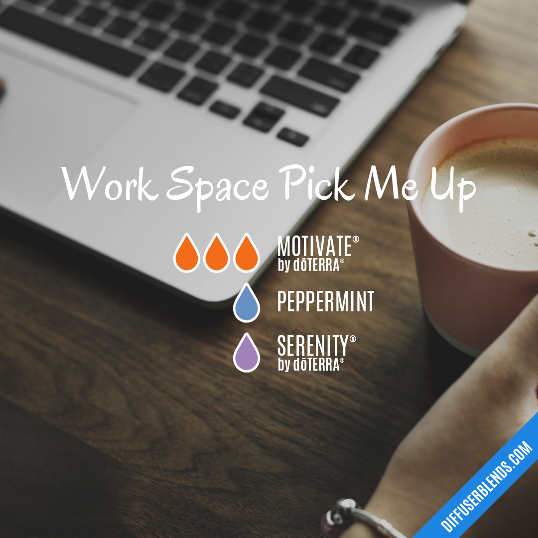 Work Space Pick Me Up | DiffuserBlends.com