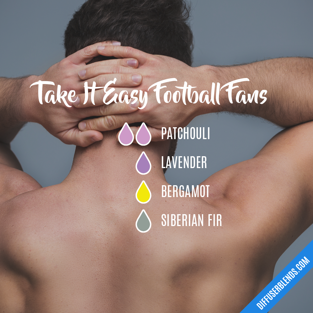 Take It Easy Football Fans | DiffuserBlends.com